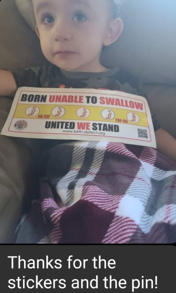 Car Stickers and Badge for Ea-Tef – Tof-oa – Born unable to Swallow ...