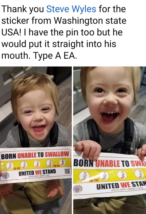 Car Stickers and Badge for Ea-Tef – Tof-oa – Born unable to Swallow ...