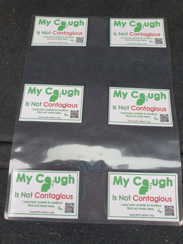 Car Stickers and Badge for Ea-Tef – Tof-oa – Born unable to Swallow ...